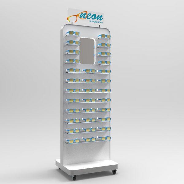 Opticians & Sunglasses Display Stand | Double Sided Eyewear Stand