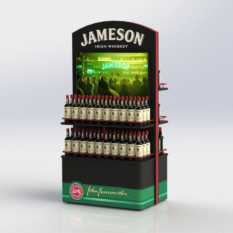 Bespoke Display Stand for Shop | With Digital Screen | Luminati