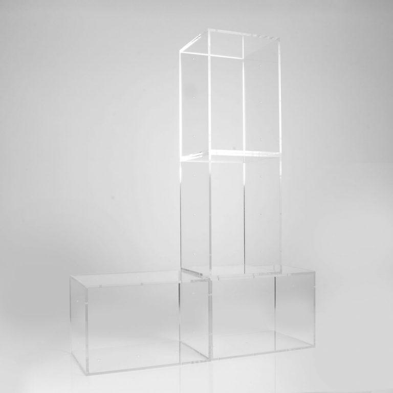 Stacking Retail Display Cubes | Luminati