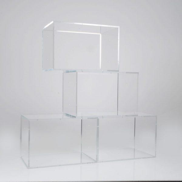 Stacking Retail Display Cubes | Luminati