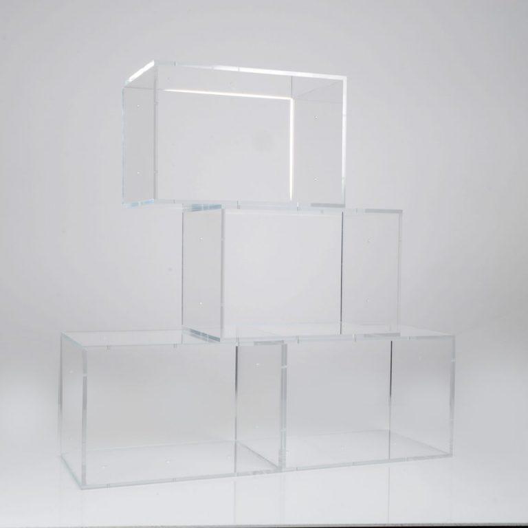 Stacking Retail Display Cubes | Luminati