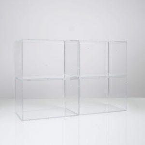 Stacking Retail Display Cubes | Luminati