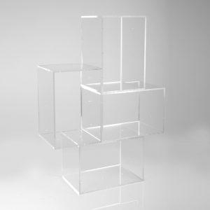 Stacking Retail Display Cubes | Luminati
