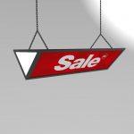 Triangular Ceiling Hanging Light Box