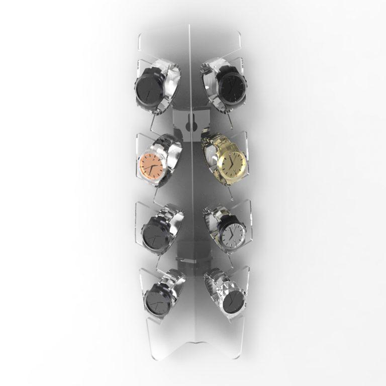 Custom Wall Mounted Watch Display | Watch Holder | Luminati