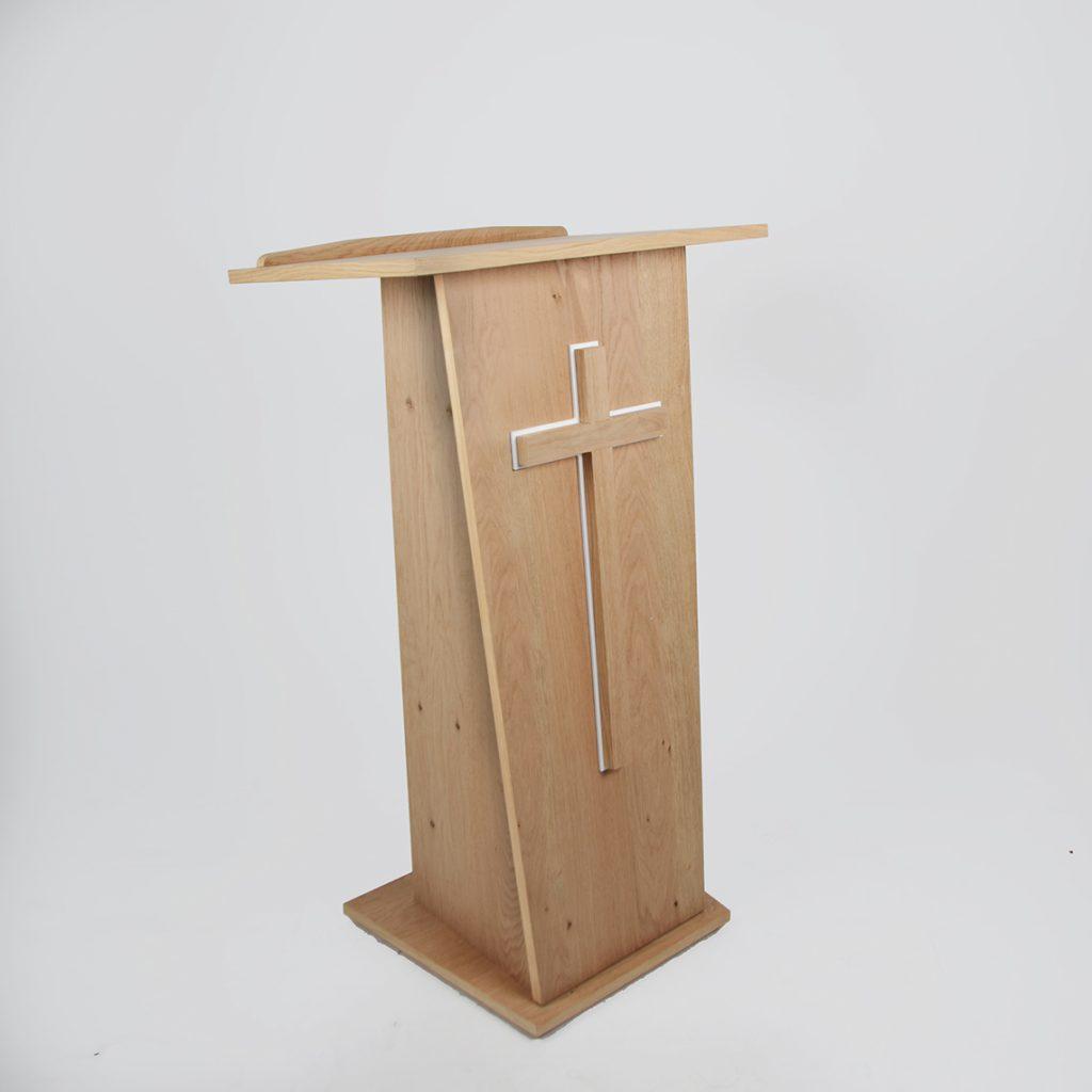 Wooden Church Lectern Pulpit