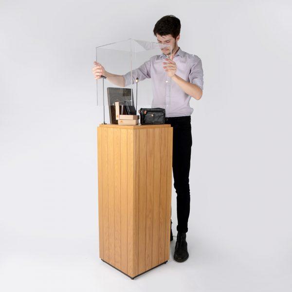Wooden Plinth | Illuminated Display | Luminati