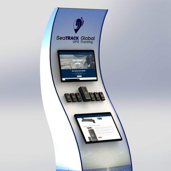 Pop Up Product Display with Digital Screen | Exhibition Displays