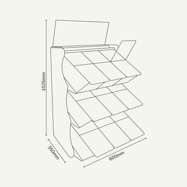 Wall Mounted Packaging Free Pick and Mix Food Display