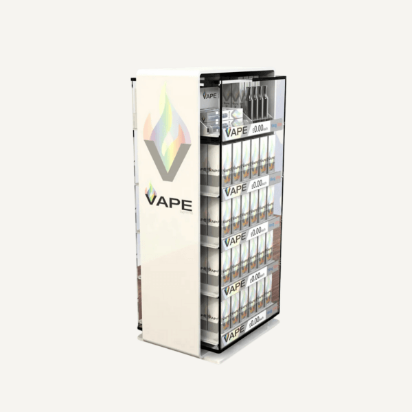 Vaping Display Unit | Bespoke Tiered Shelving | Luminati