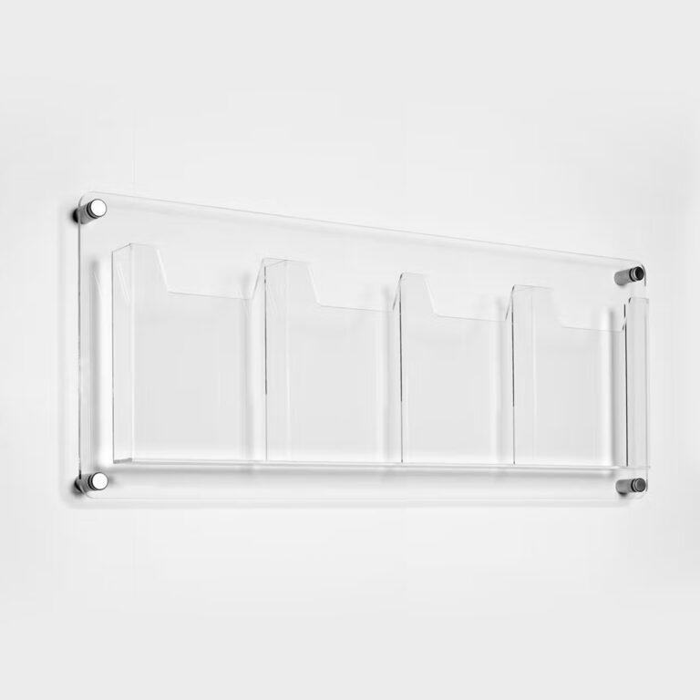 Brochure & Leaflet Dispenser | Wall Mounted | Luminati