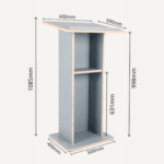 Modern Wooden Lectern | Luminati