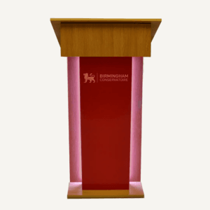 Illuminated Lectern | Wood & Acrylic | Luminati