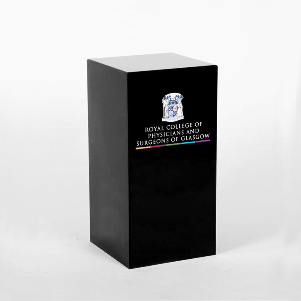 Branded Display Plinth | Bespoke Acrylic Plinths | Luminati