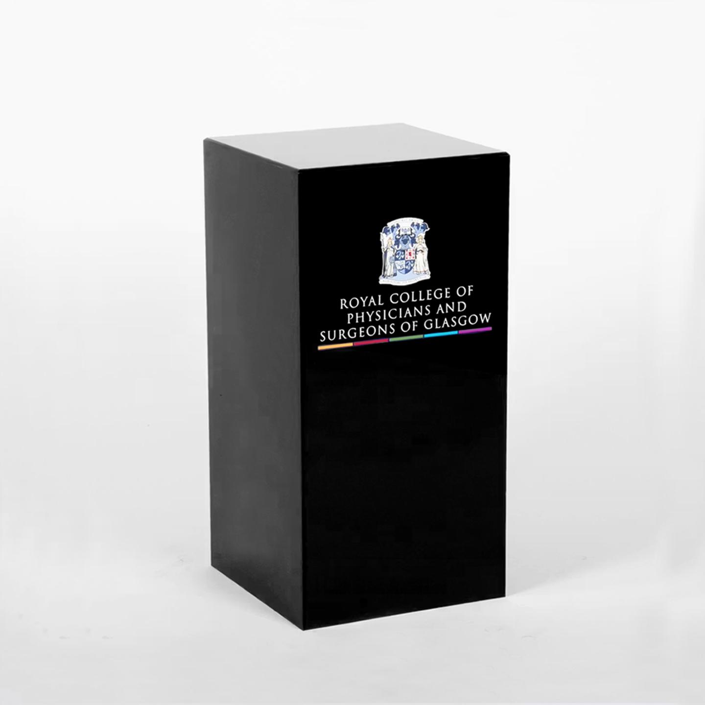 Branded Display Plinth | Bespoke Acrylic Plinths | Luminati