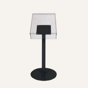 Newspaper & Magazine Tray | Outdoor Literature Stand | Luminati