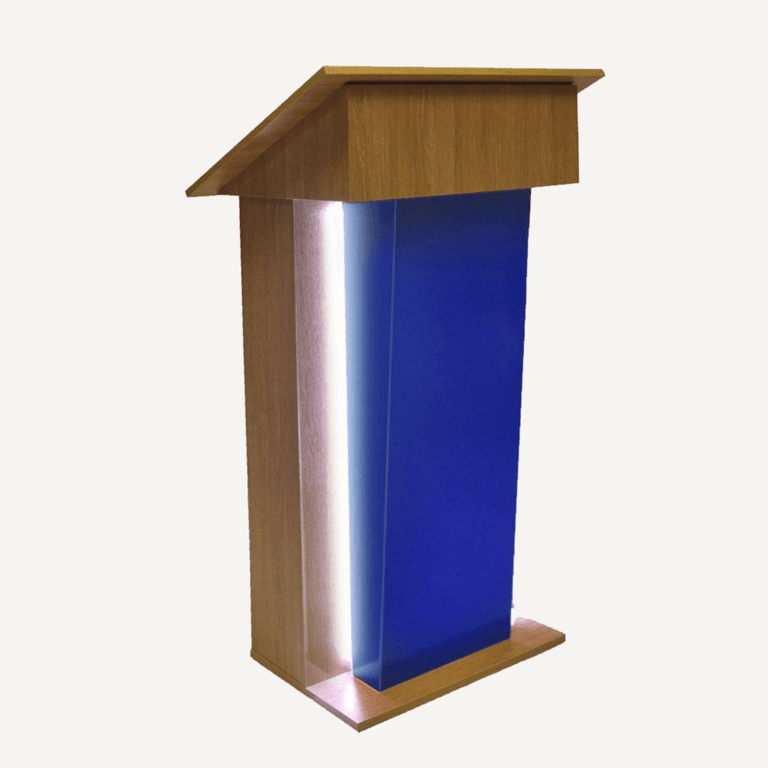 Illuminated Lectern | Wood & Acrylic | Luminati