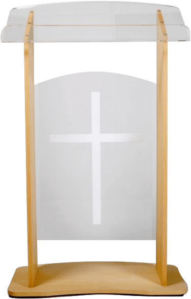 Church Lectern & Pulpit | Wood & Acrylic Church Lecterns
