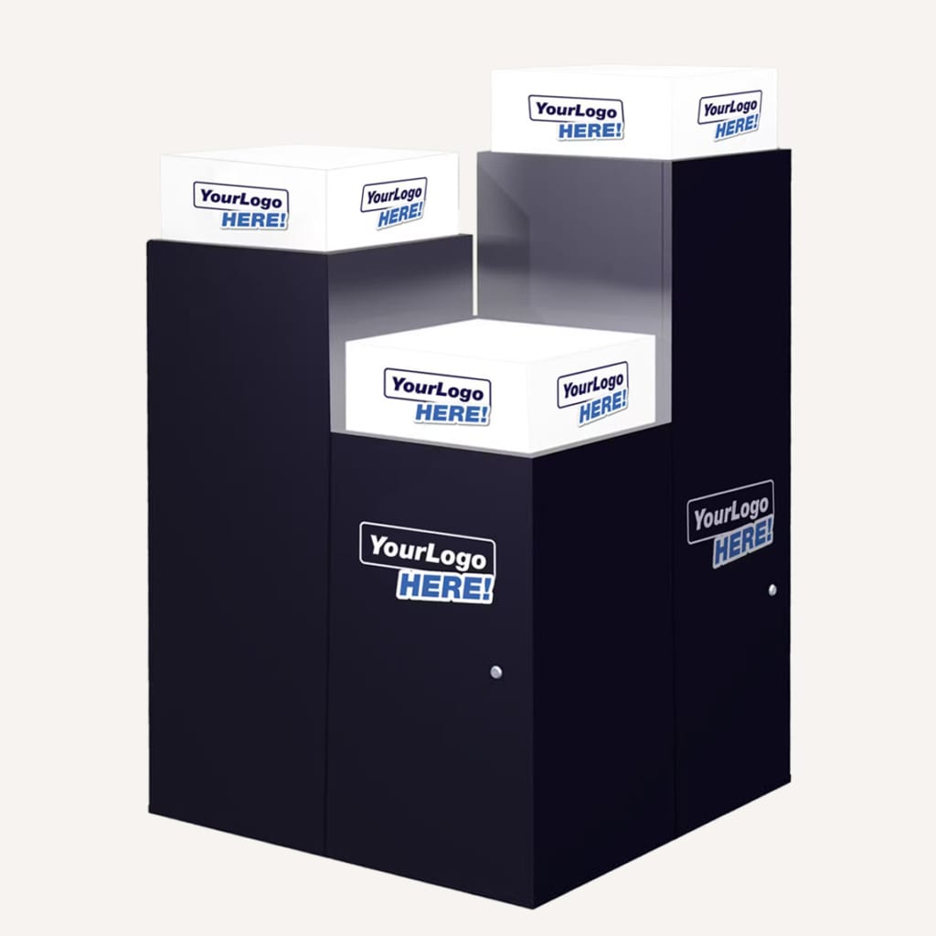 Illuminated Exhibition Display Plinth | Luminati