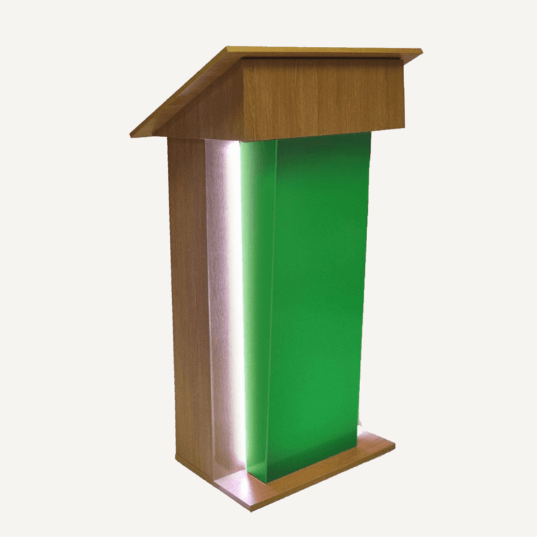Illuminated Lectern | Wood & Acrylic | Luminati