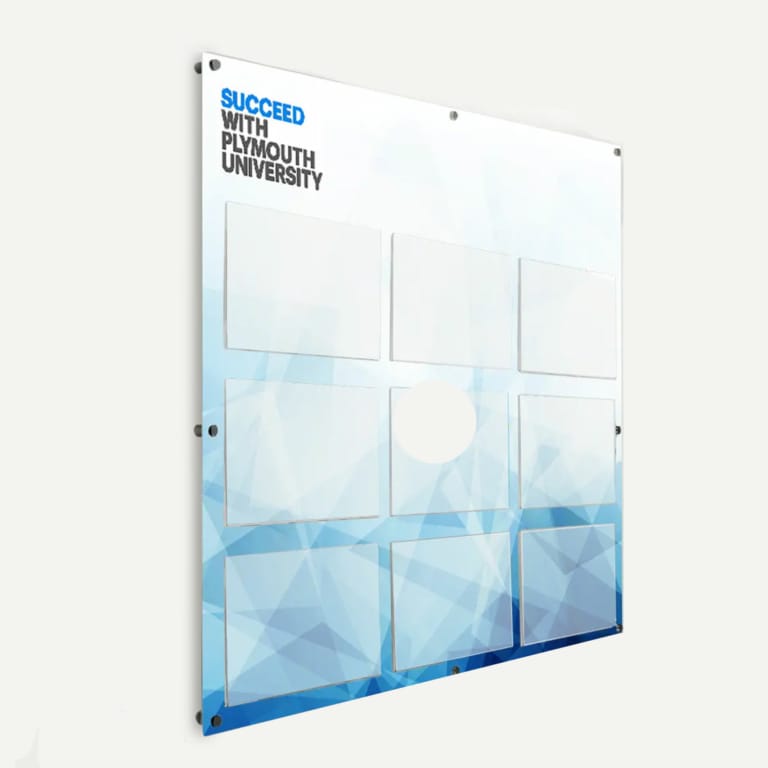 Printed Notice Display | Branded With Your Logo | Luminati