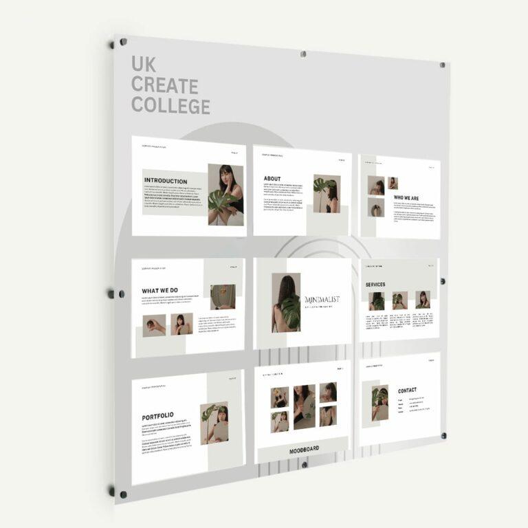 Printed Notice Display | Branded With Your Logo | Luminati