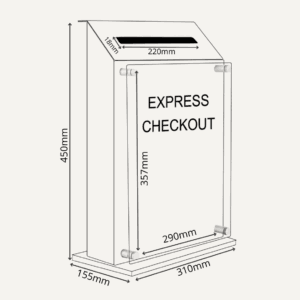 Express Checkout Hotel Key Drop Box | Key Drop | Luminati