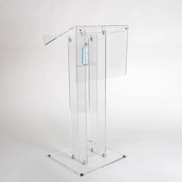 Clear Acrylic Lectern | Clear Perspex Lectern | Luminati