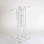 Clear Acrylic Lectern | Clear Perspex Lectern | Luminati