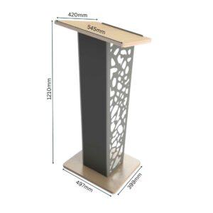 Modern Lectern | Metal & Wood | Luminati