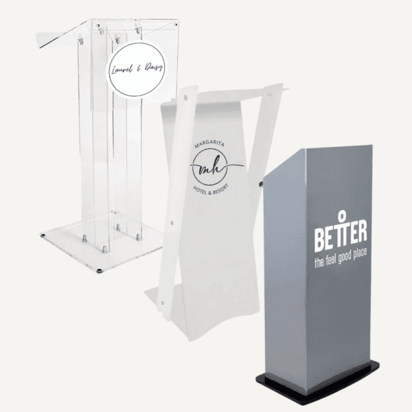 Acrylic & Perspex Lecterns | Luminati