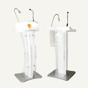 Custom Lecterns with Microphone | Luminati
