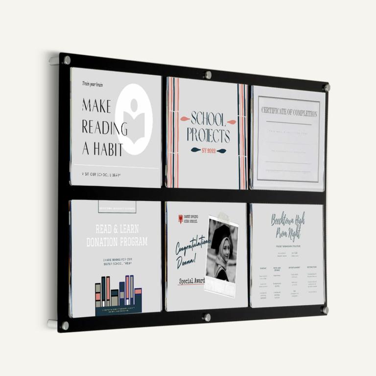 Photo Display Boards | Wall Displays & Staff Boards| Luminati