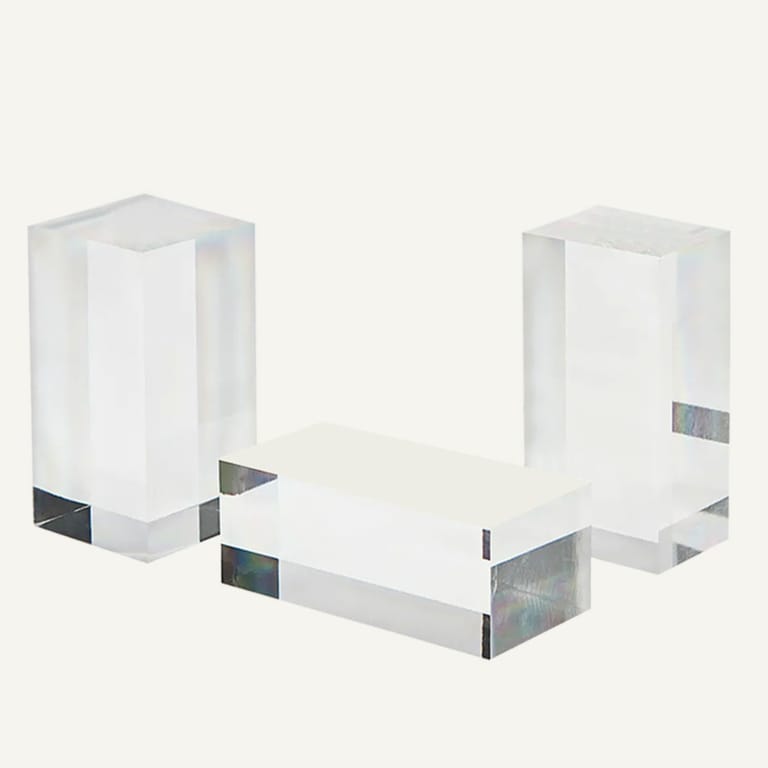 Acrylic Display Blocks | Retail Product Display | Luminati