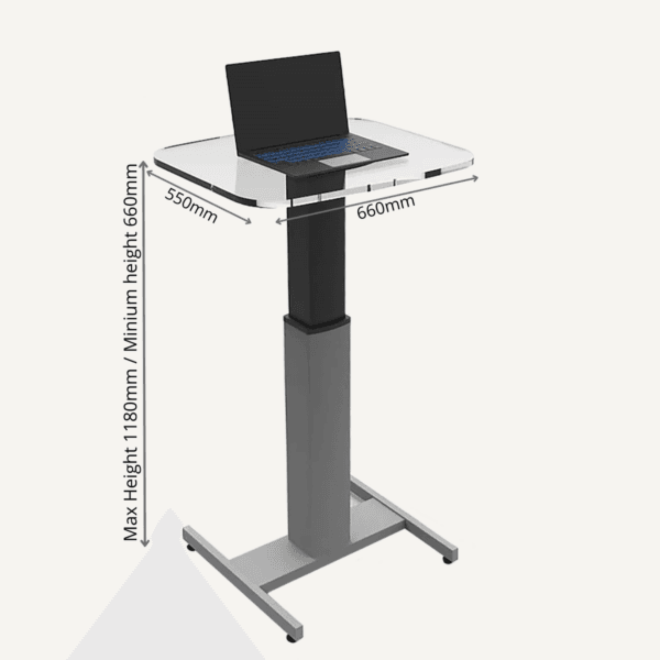 Height Adjustable Lectern | Electric Height Adjustable Lectern