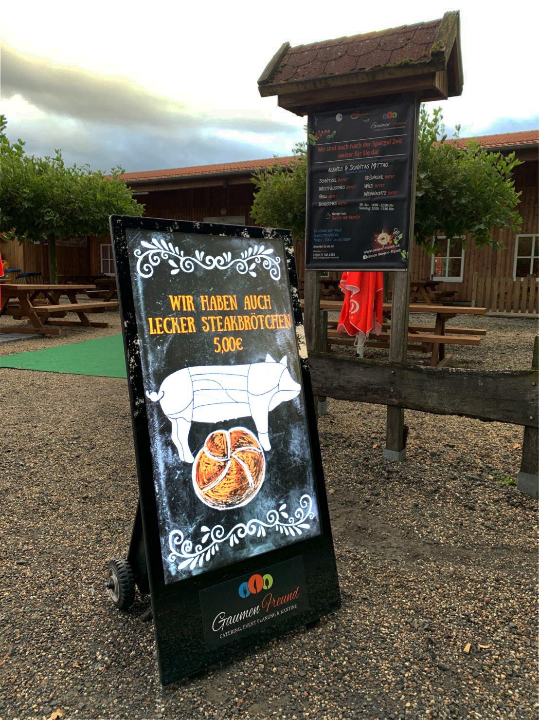 Outdoor Digital A Board | Digital Display Screen | Luminati
