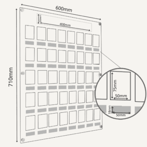 Employee Photo Board | Wooden Display Board | Luminati