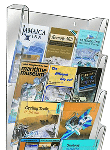 Wall Mounted Leaflet Holders | Leaflet Dispenser & Displays | Luminati