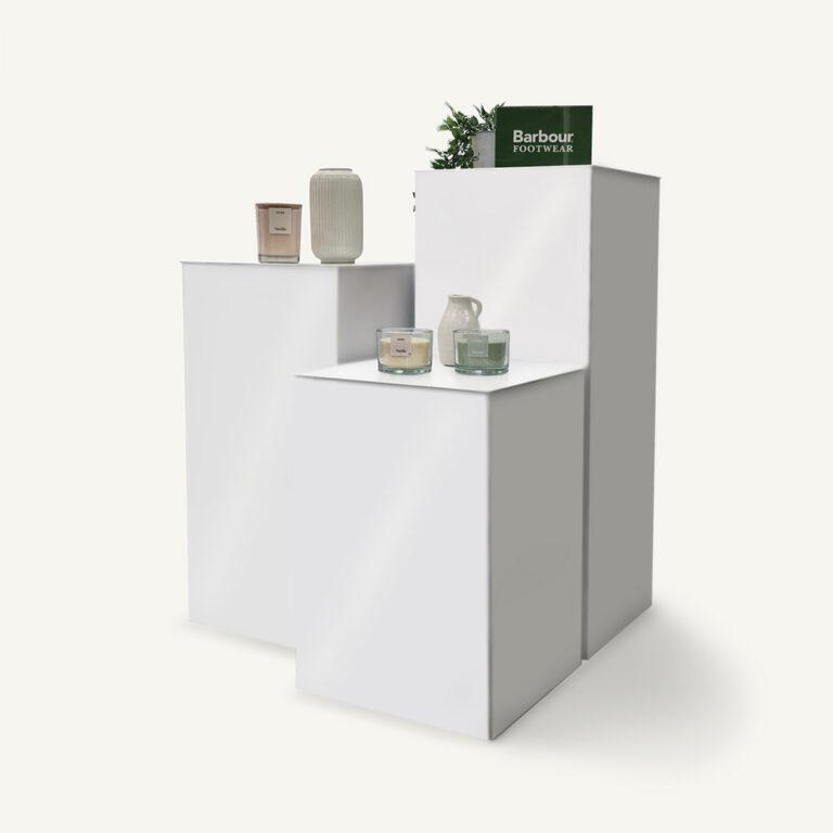 Acrylic Display Plinths Pedestal | Sizes Up To 1000mm High