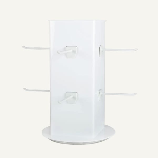 Counter Top Hooks Display Stand | Rotating POS for Small Items