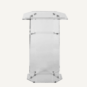 Acrylic Lectern for Presentation | Optional Logo Printing