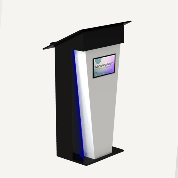 Lectern with LED Illumination & Digital Screen | Luminati