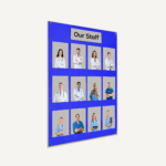 Staff Photo Display Boards | A6 & A5 Photo Pockets | From £117.13