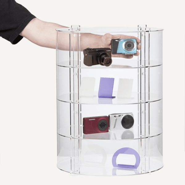 Circular Acrylic Display Case | Food & Cakes Display