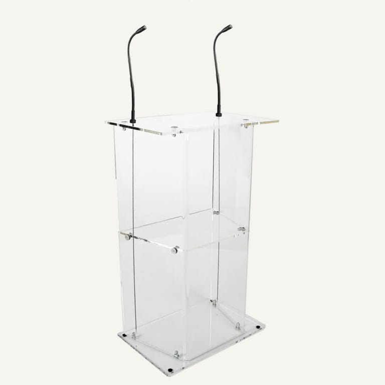 Custom Lecterns with Microphone | Luminati