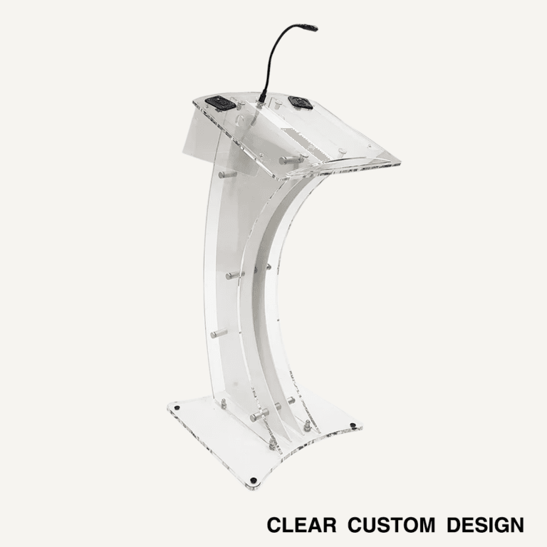 Coloured Acrylic Lectern | Luminati