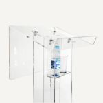 Clear Acrylic Lectern | Clear Perspex Lectern | Luminati