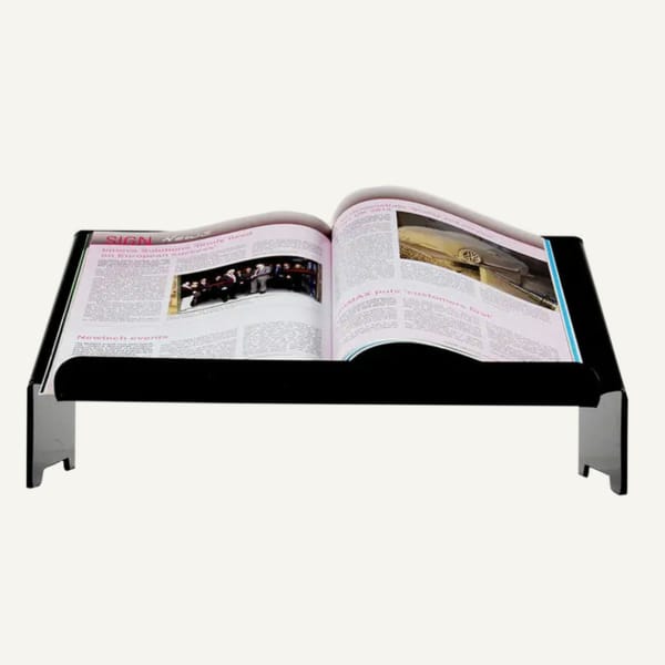 Angled Desk Lectern | Acrylic Lectern Slope | Luminati