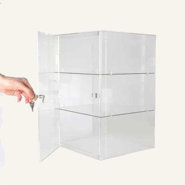 Acrylic Display Cabinet | Perspex Display Cabinet | Luminati