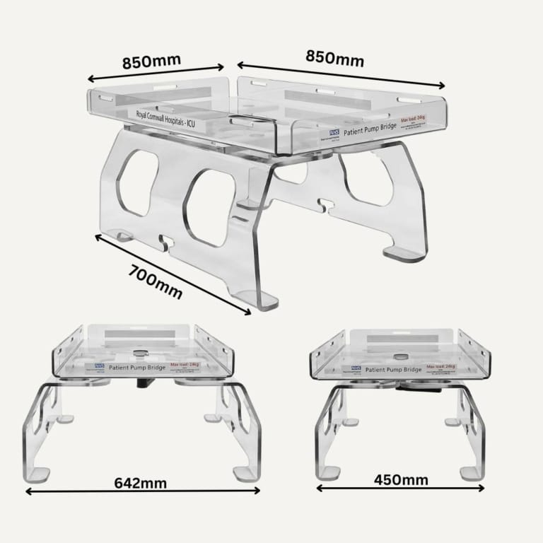 Patient Pump Bridge | Medical Storage & Display | Luminati